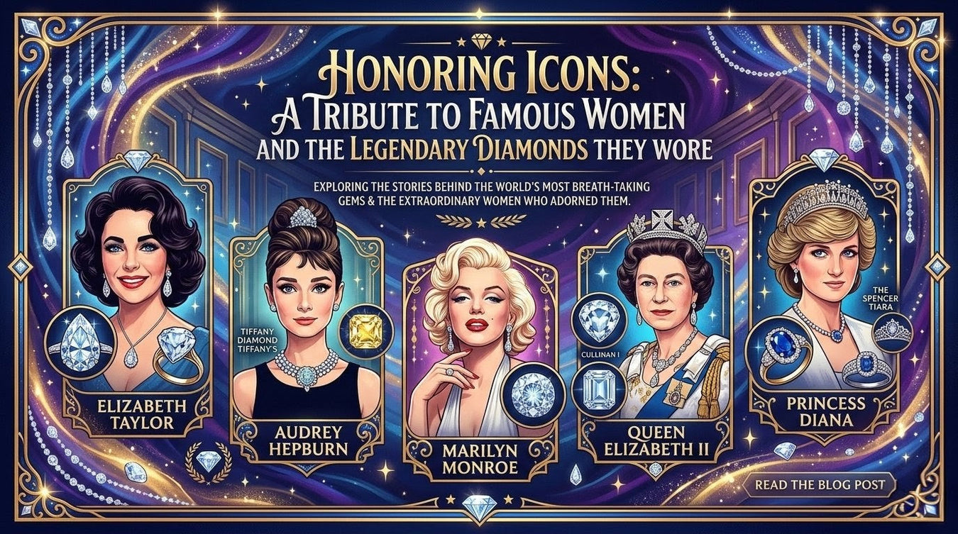 Honoring Icons: A Tribute to Famous Women and the Legendary Diamonds ...
